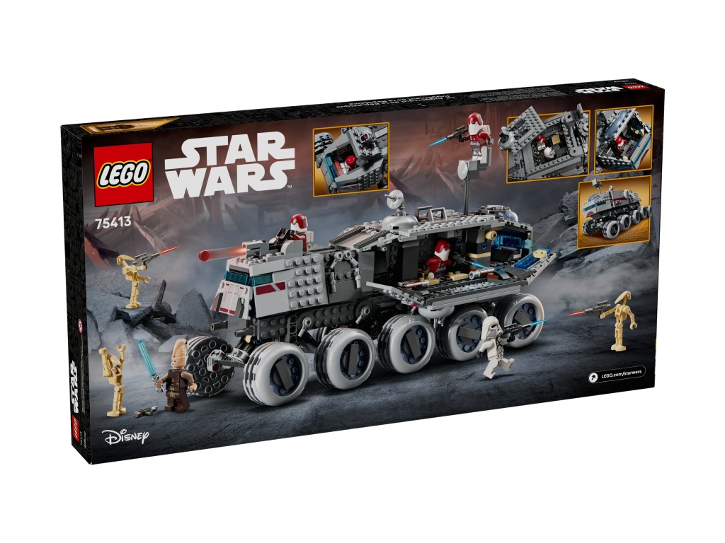 LEGO 75413 Star Wars Czołg Republiki Juggernaut