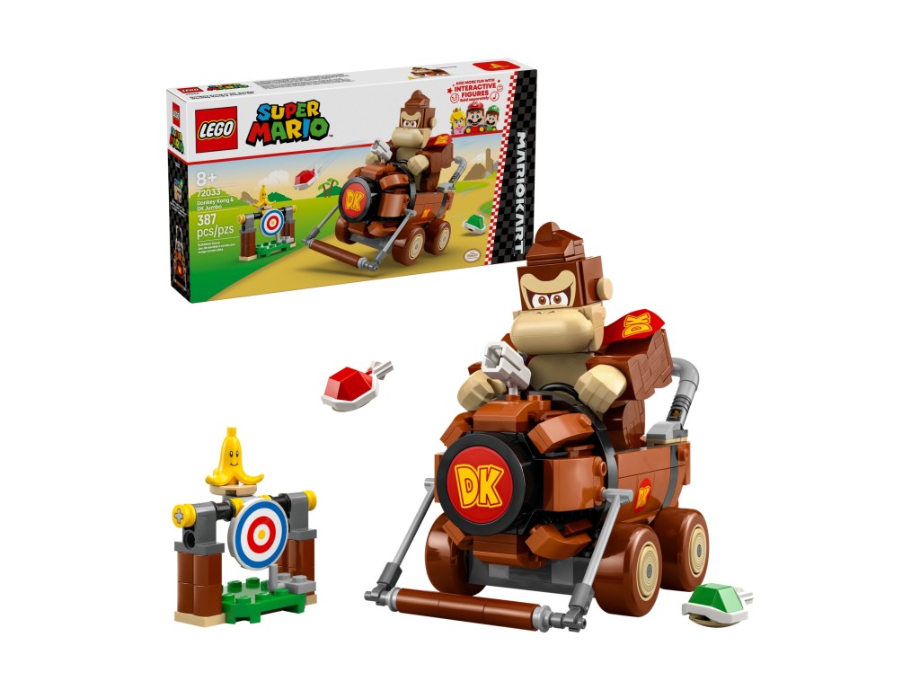 LEGO 72033 Super Mario Mario Kart – Donkey Kong i DK Jumbo