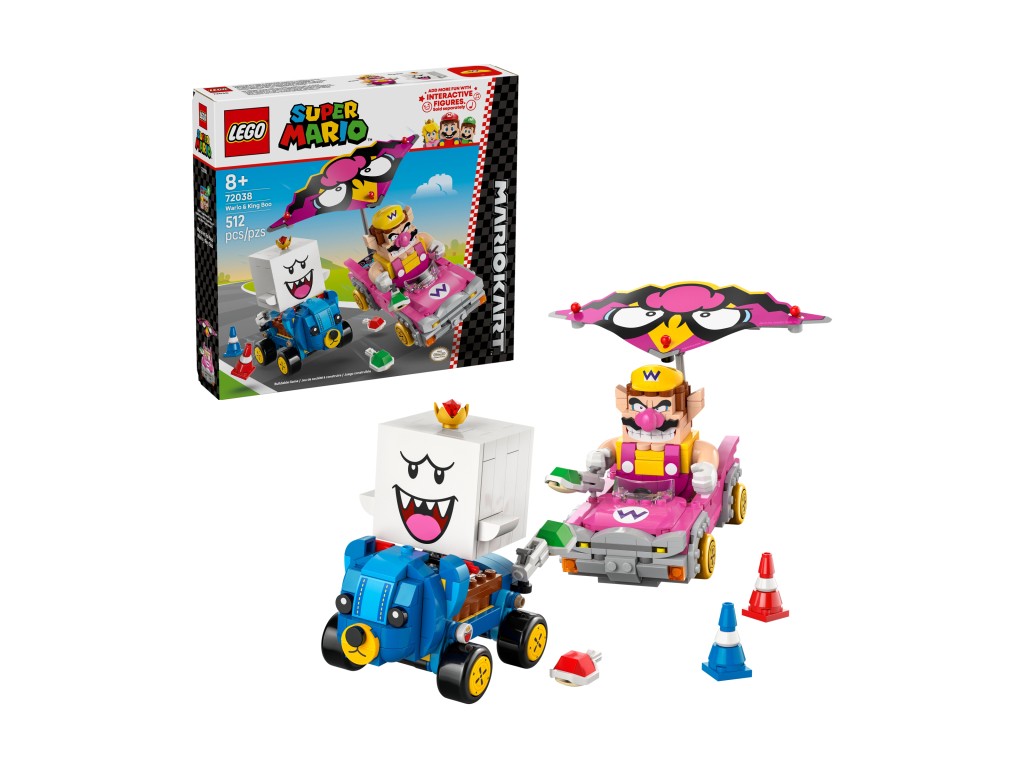 LEGO 72038 Super Mario Mario Kart — Wario i King Boo