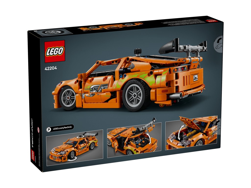 LEGO 42204 Technic Fast and Furious Toyota Supra MK4
