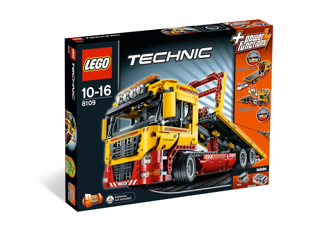 LEGO 8109 Technic Ciężarówka z płaską platformą