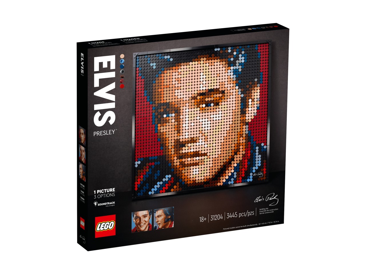 LEGO 31204 Art Elvis Presley „Król” | zklocków.pl