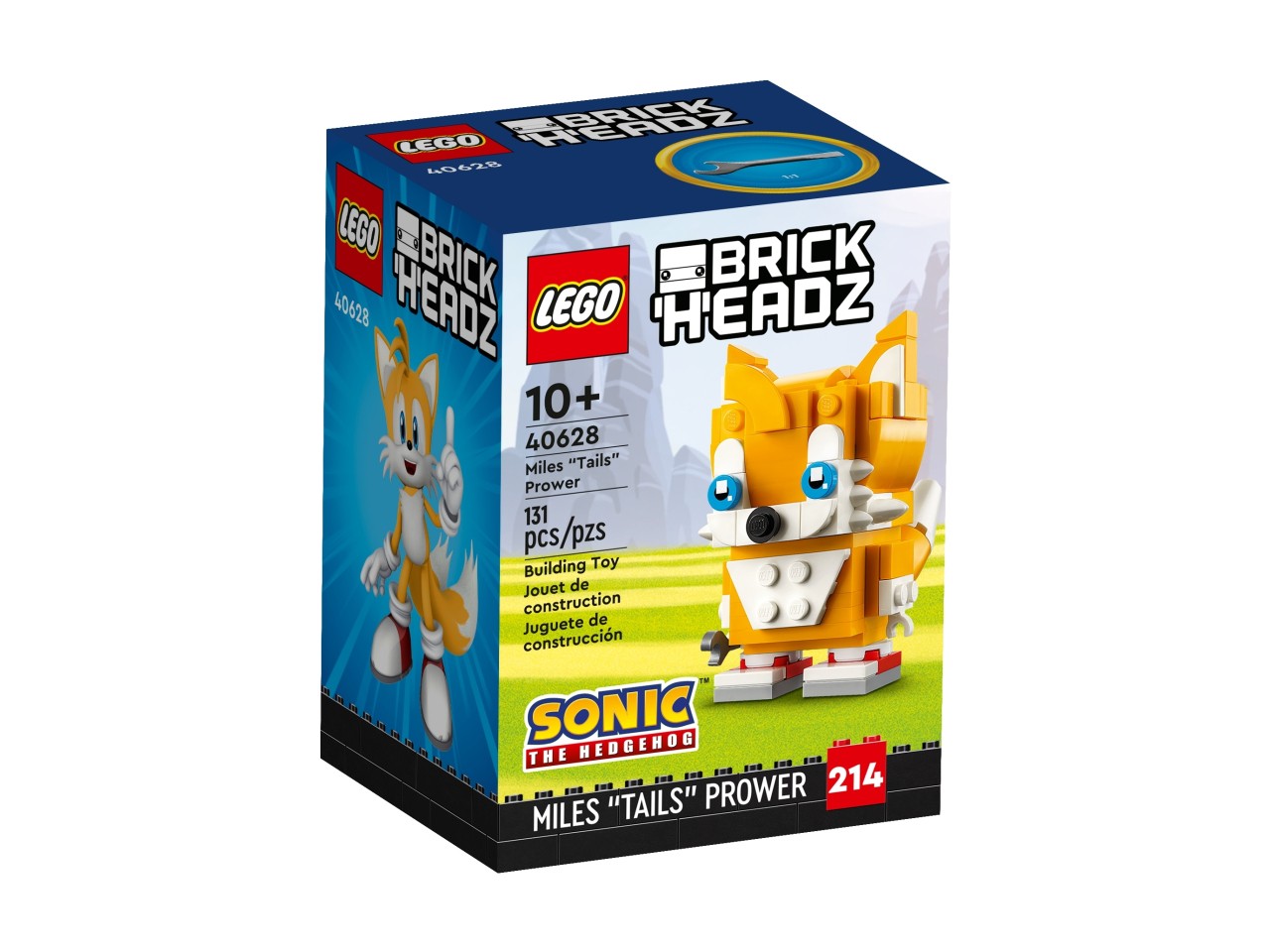 LEGO 40628 BrickHeadz Miles „Tails” Prower | zklocków.pl