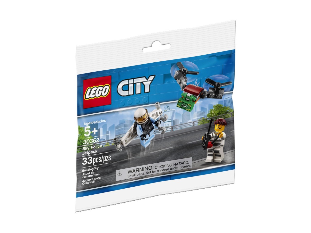LEGO 30362 City Sky Police Jetpack | zklocków.pl
