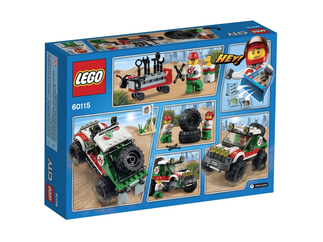 LEGO 60115 City Terenówka - porównaj ceny | zklocków.pl