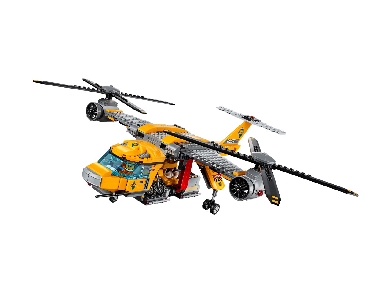 LEGO 60162 City Helikopter w dżungli | zklocków.pl