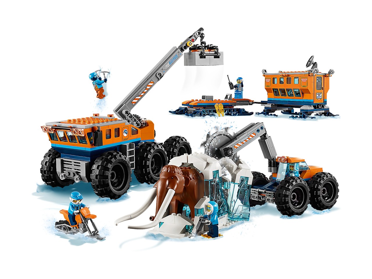 LEGO 60195 City Arktyczna baza mobilna | zklocków.pl