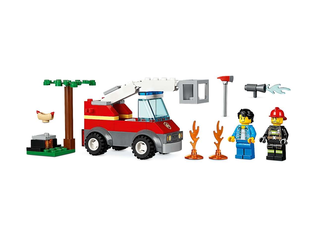 LEGO 60212 City Płonący grill | zklocków.pl