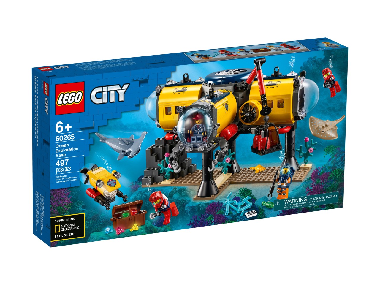 LEGO 60265 City Baza badaczy oceanu | zklocków.pl