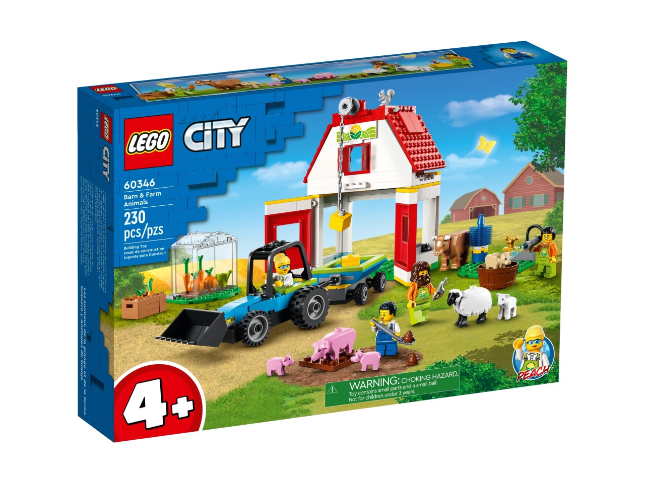 LEGO 60346 City Stodoła i zwierzęta gospodarskie