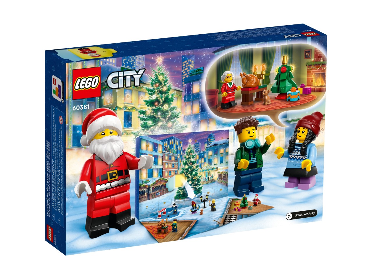 LEGO 60381 City Kalendarz adwentowy 2023 | zklocków.pl