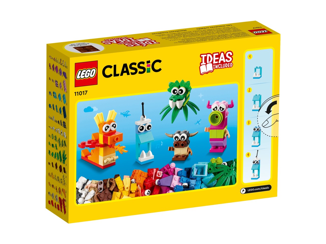 LEGO 11017 Classic Kreatywne potwory | zklocków.pl