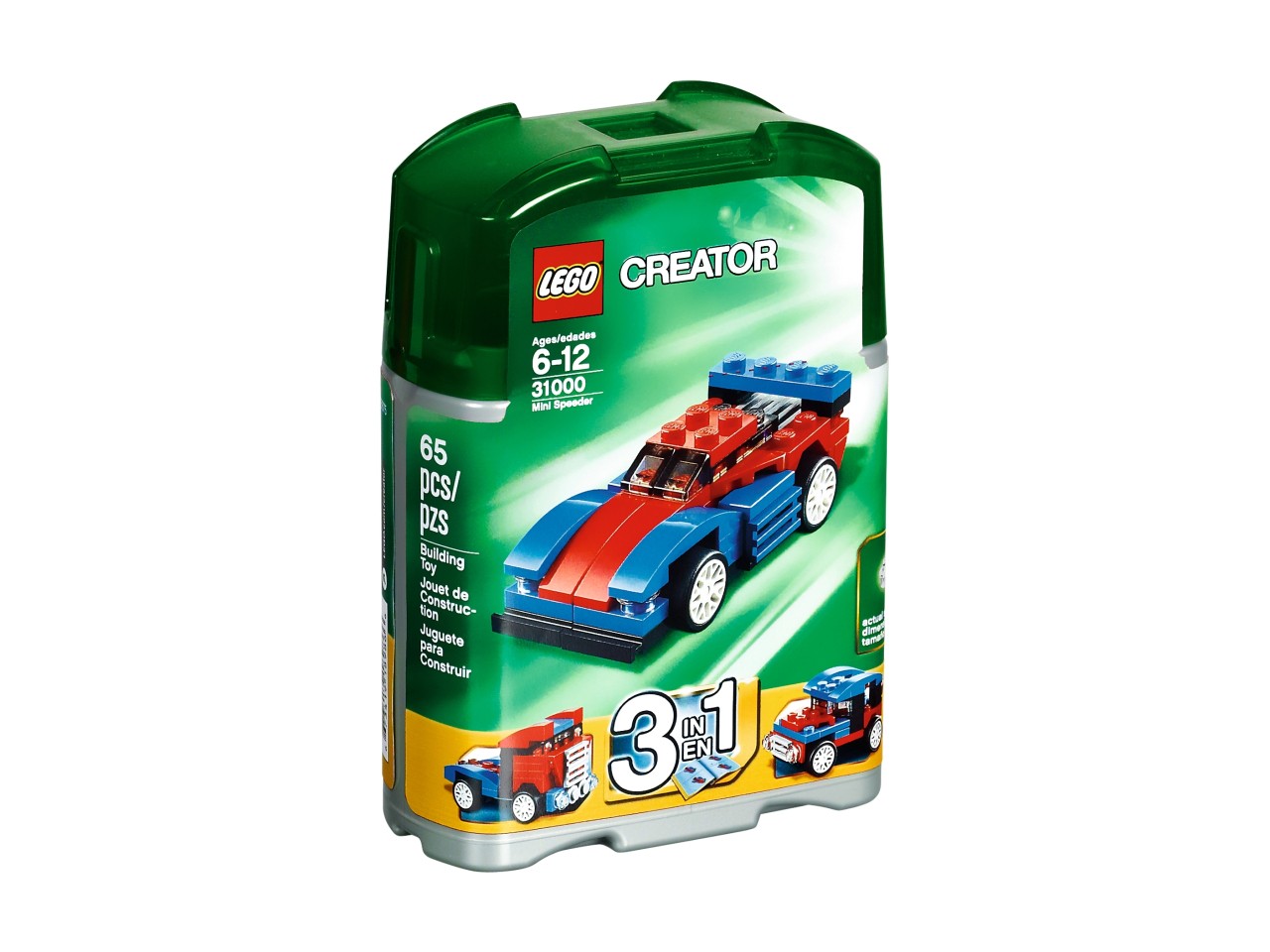 LEGO 31000 Creator 3 w 1 Mini ścigacz | zklocków.pl