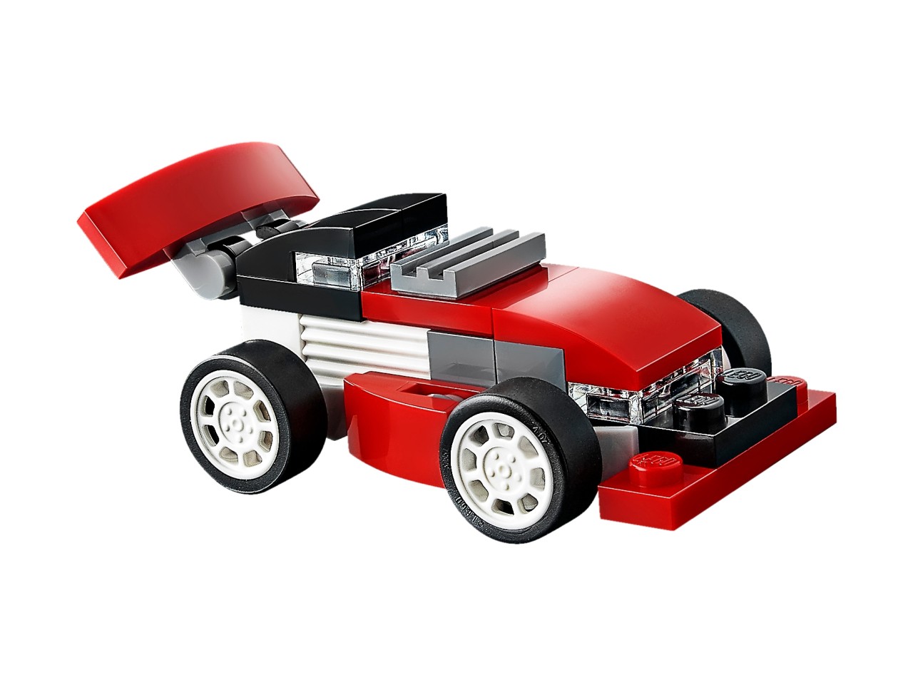 LEGO 31055 Creator 3 w 1 Czerwona wyścigówka | zklocków.pl