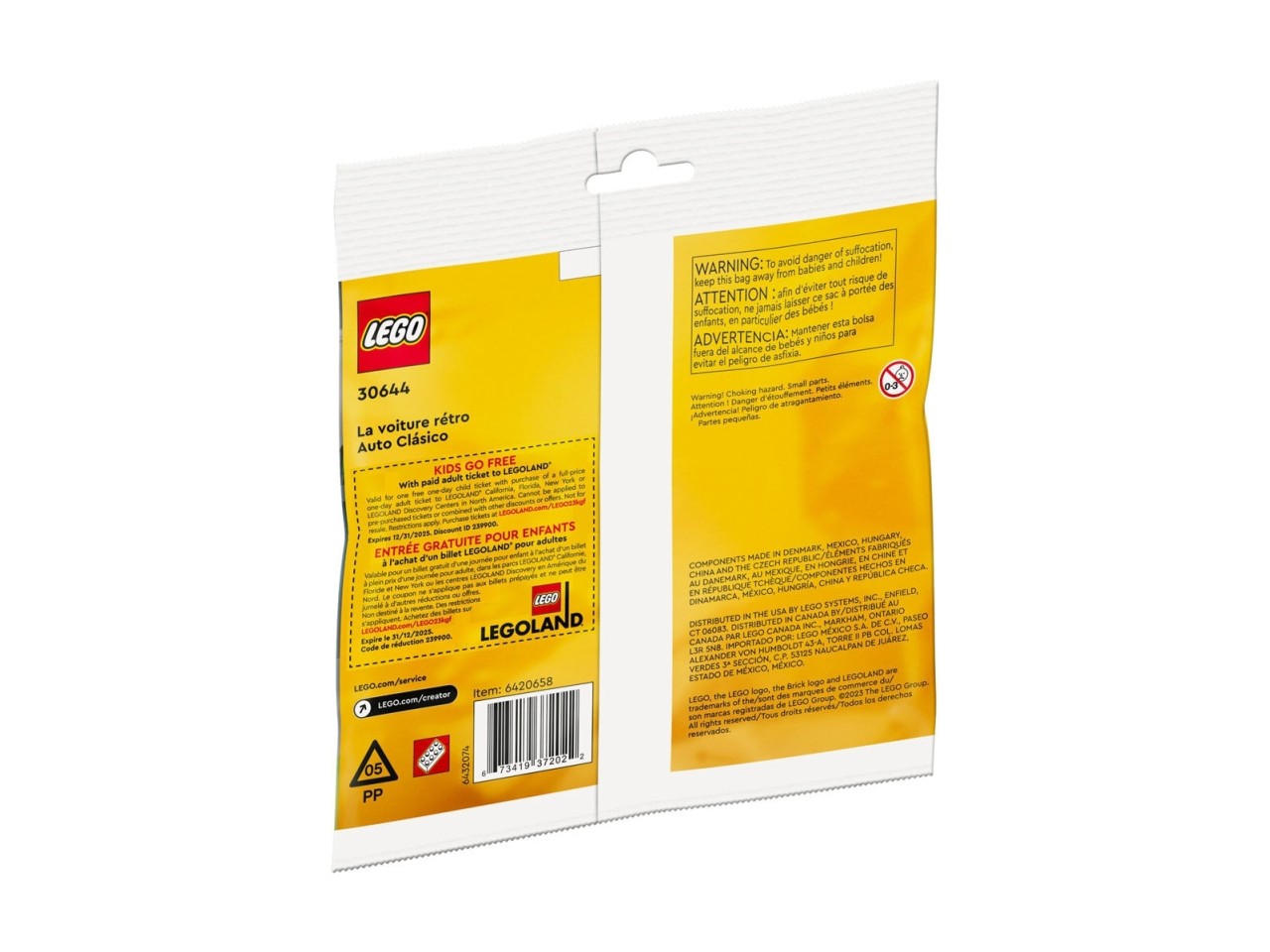 LEGO 30644 Creator Zabytkowy samochód | zklocków.pl