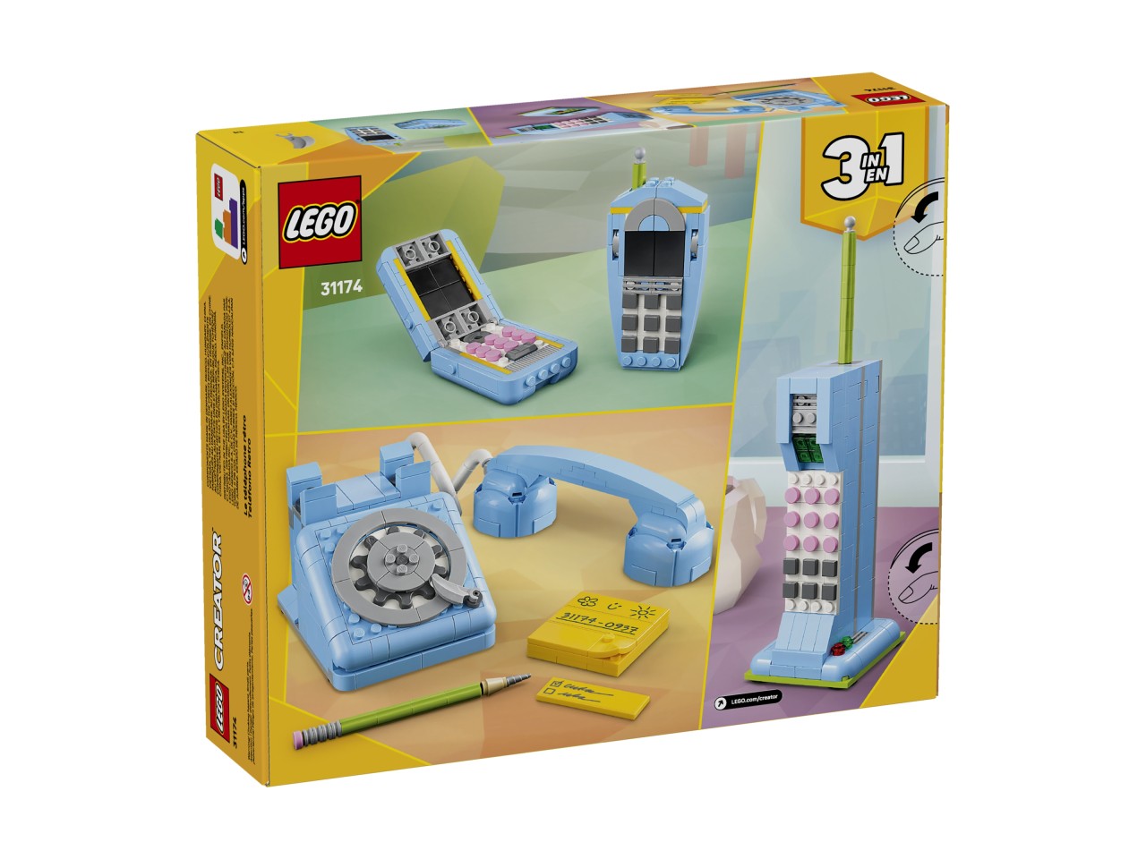 LEGO 31174 Creator Telefon w stylu retro | zklocków.pl