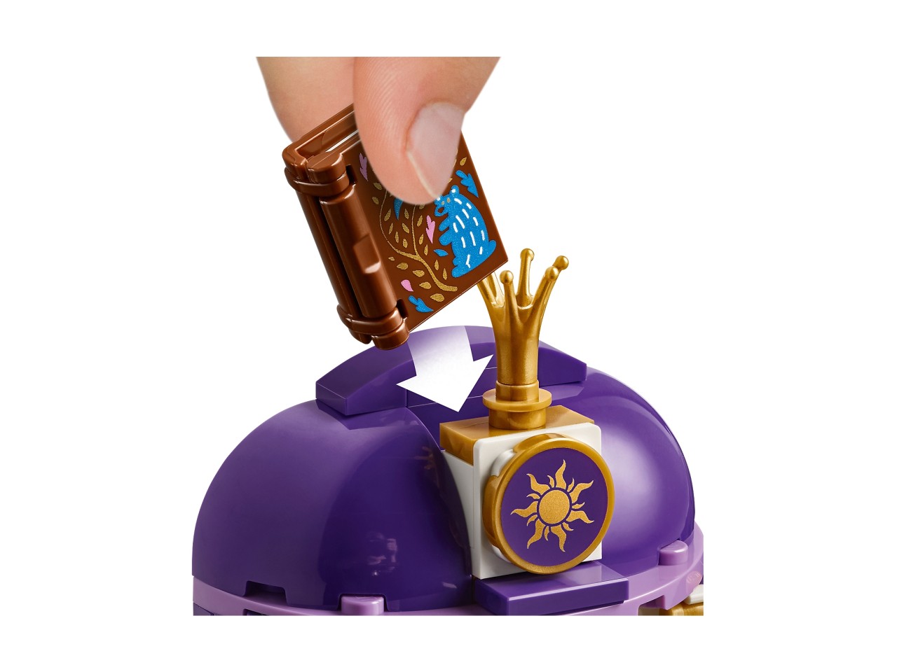 LEGO 41156 Disney Zamkowa sypialnia Roszpunki | zklocków.pl