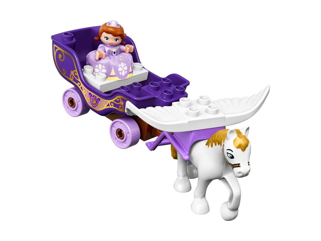 LEGO 10822 Duplo Jej Wysokość Zosia - magiczna kareta