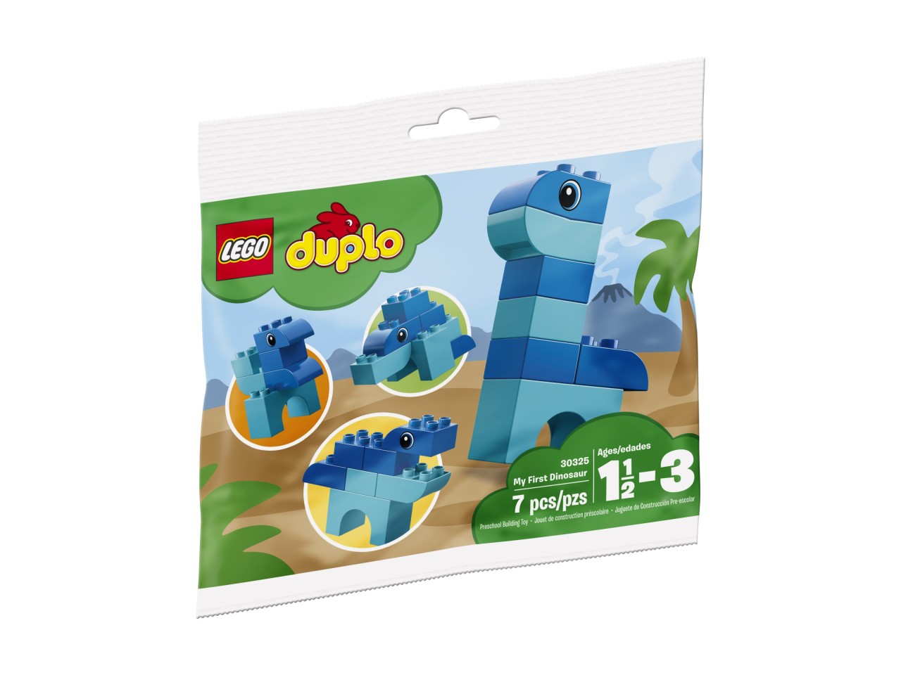 LEGO 30325 Duplo Mój pierwszy dinozaur | zklocków.pl