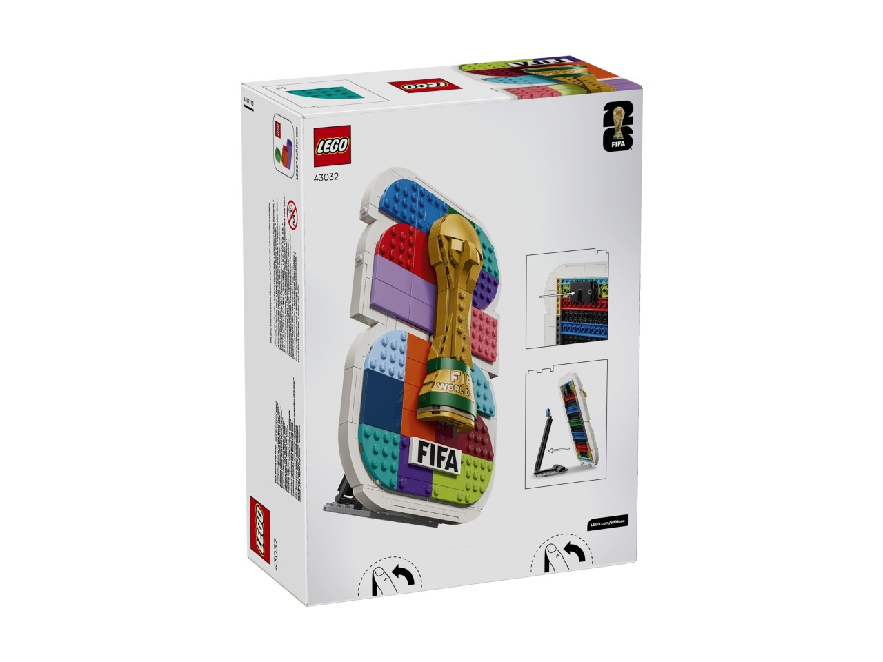 LEGO 43032 Editions Oficjalne logo FIFA World Cup 2026