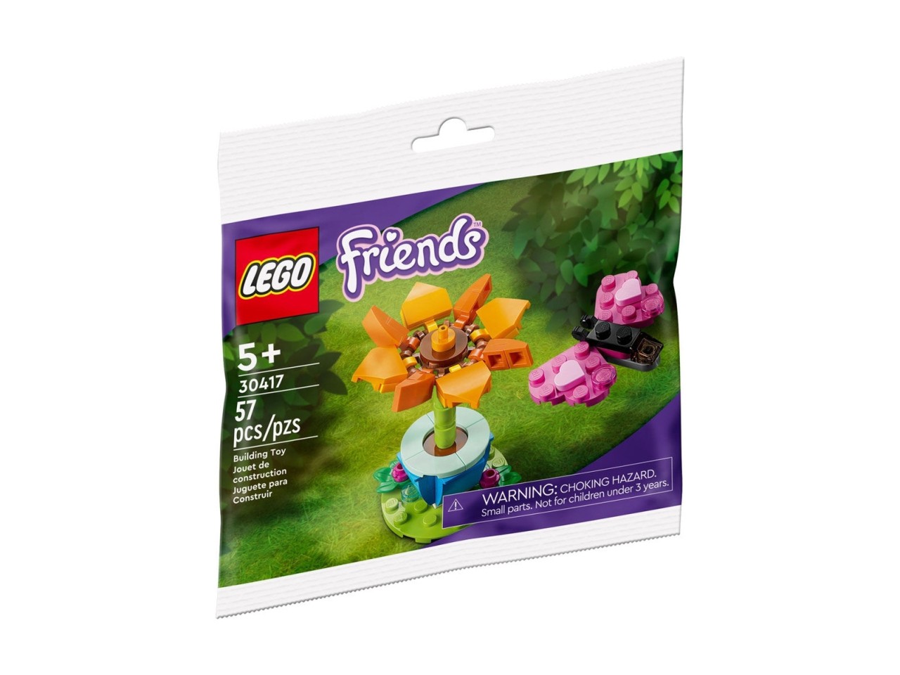 LEGO 30417 Friends Ogrodowy kwiat i motyl | zklocków.pl