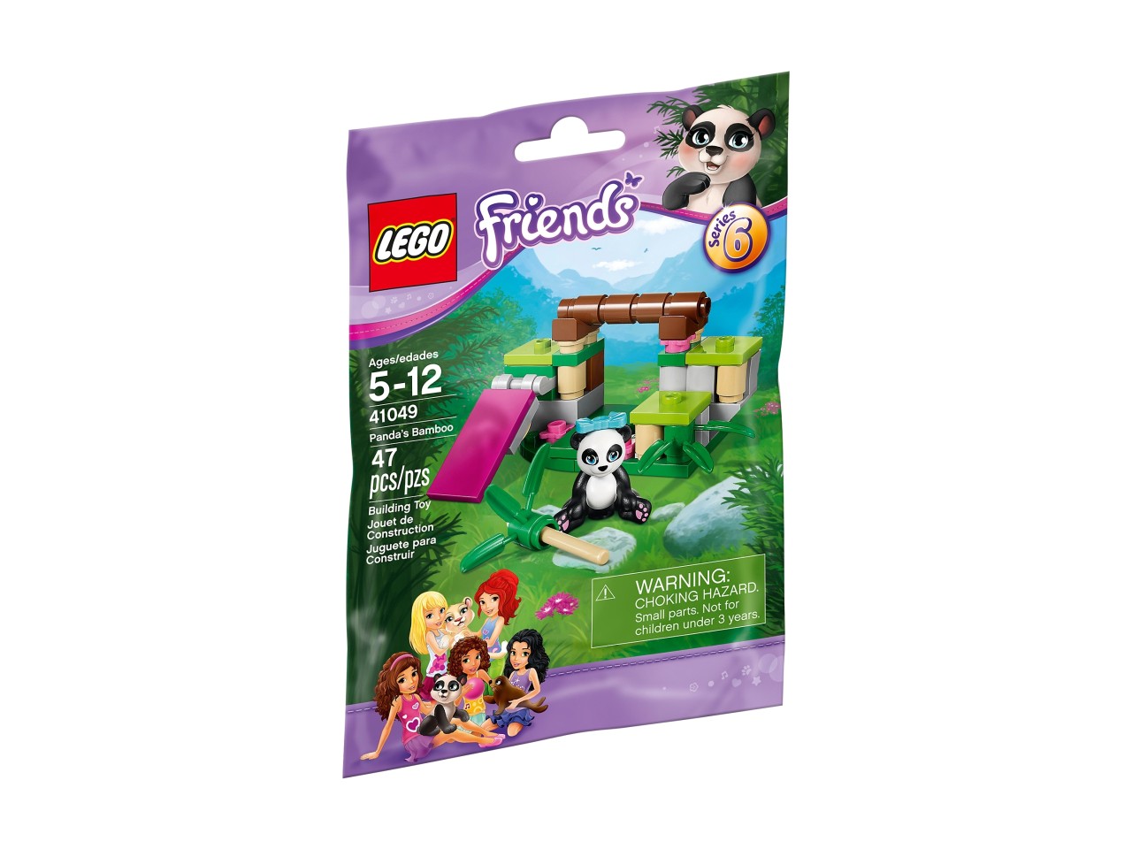 LEGO 41049 Friends Panda i bambus | zklocków.pl