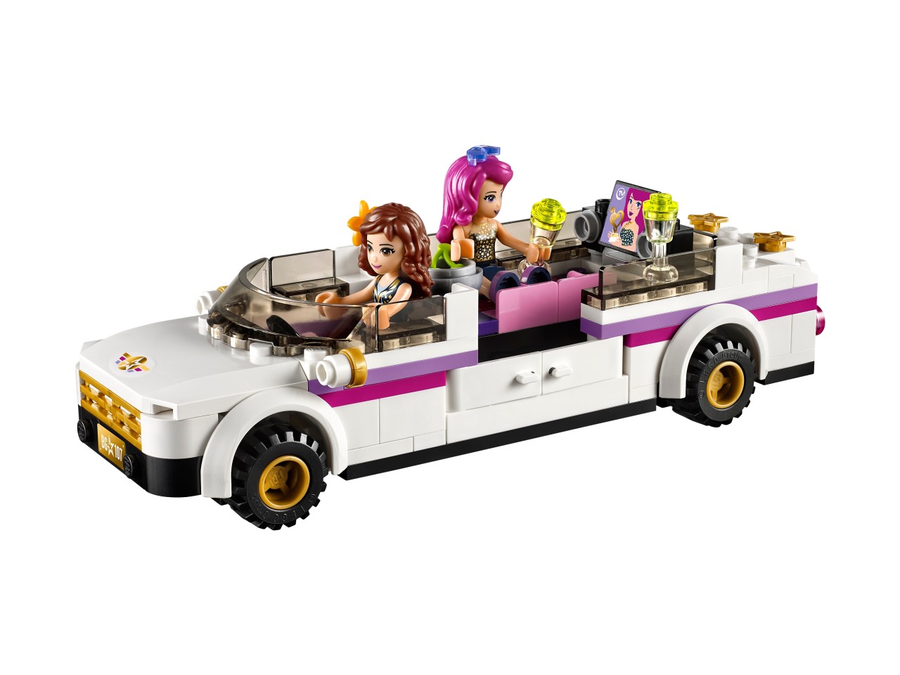 LEGO 41107 Friends Limuzyna gwiazdy pop | zklocków.pl