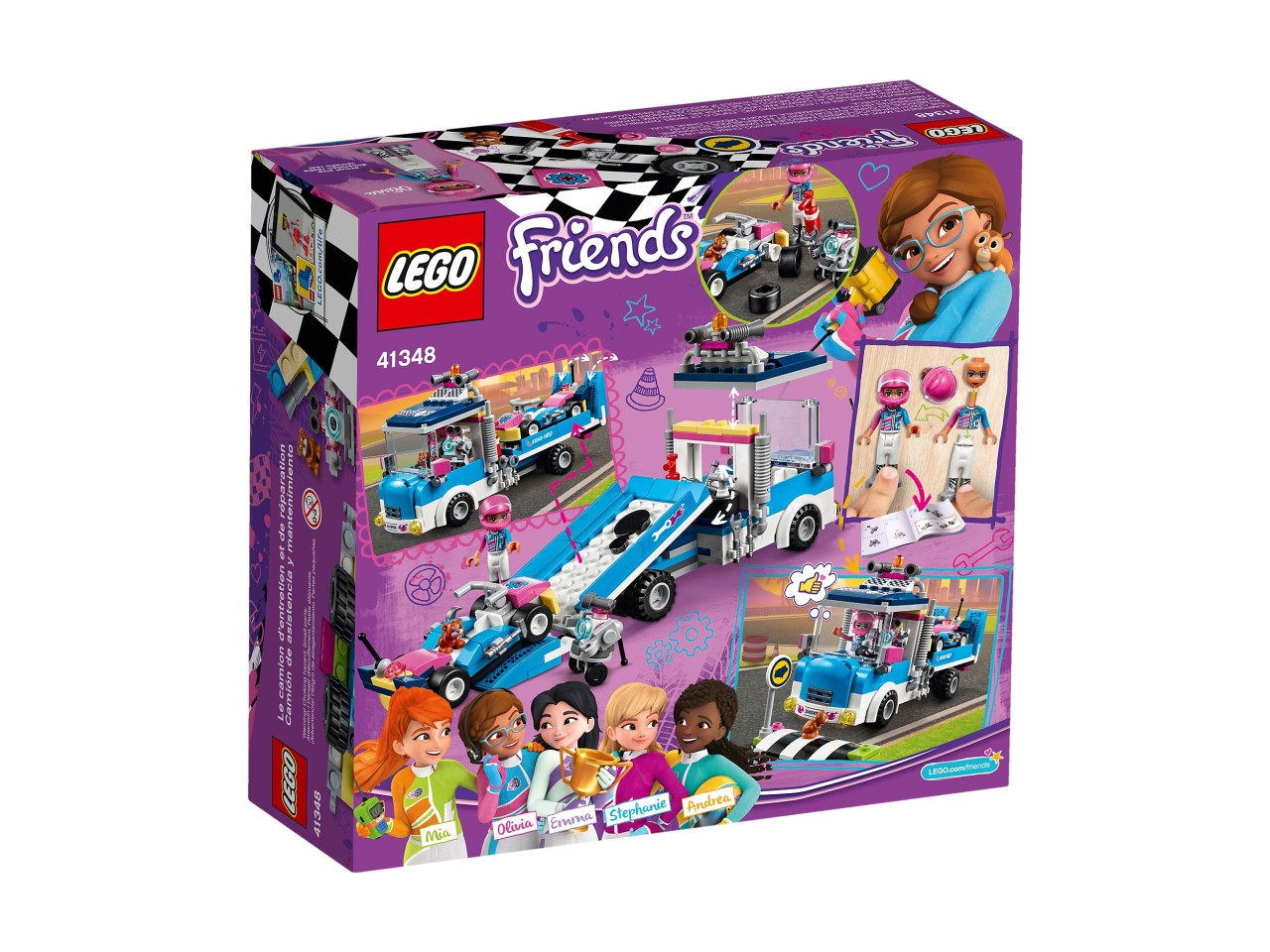 LEGO 41348 Friends Furgonetka usługowa | zklocków.pl