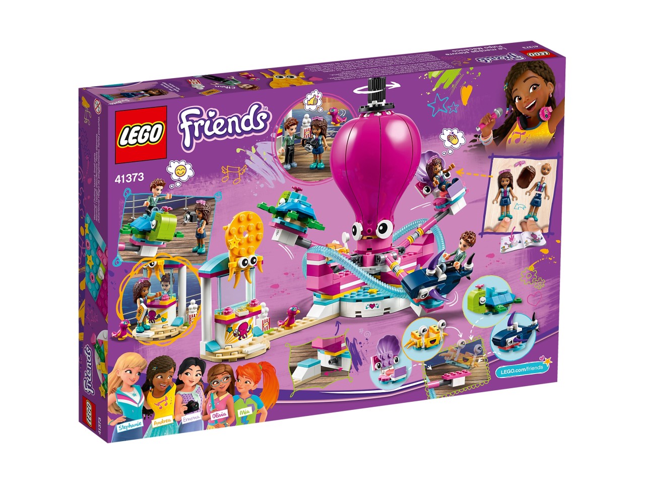 LEGO 41373 Friends Karuzela z ośmiornicą | zklocków.pl