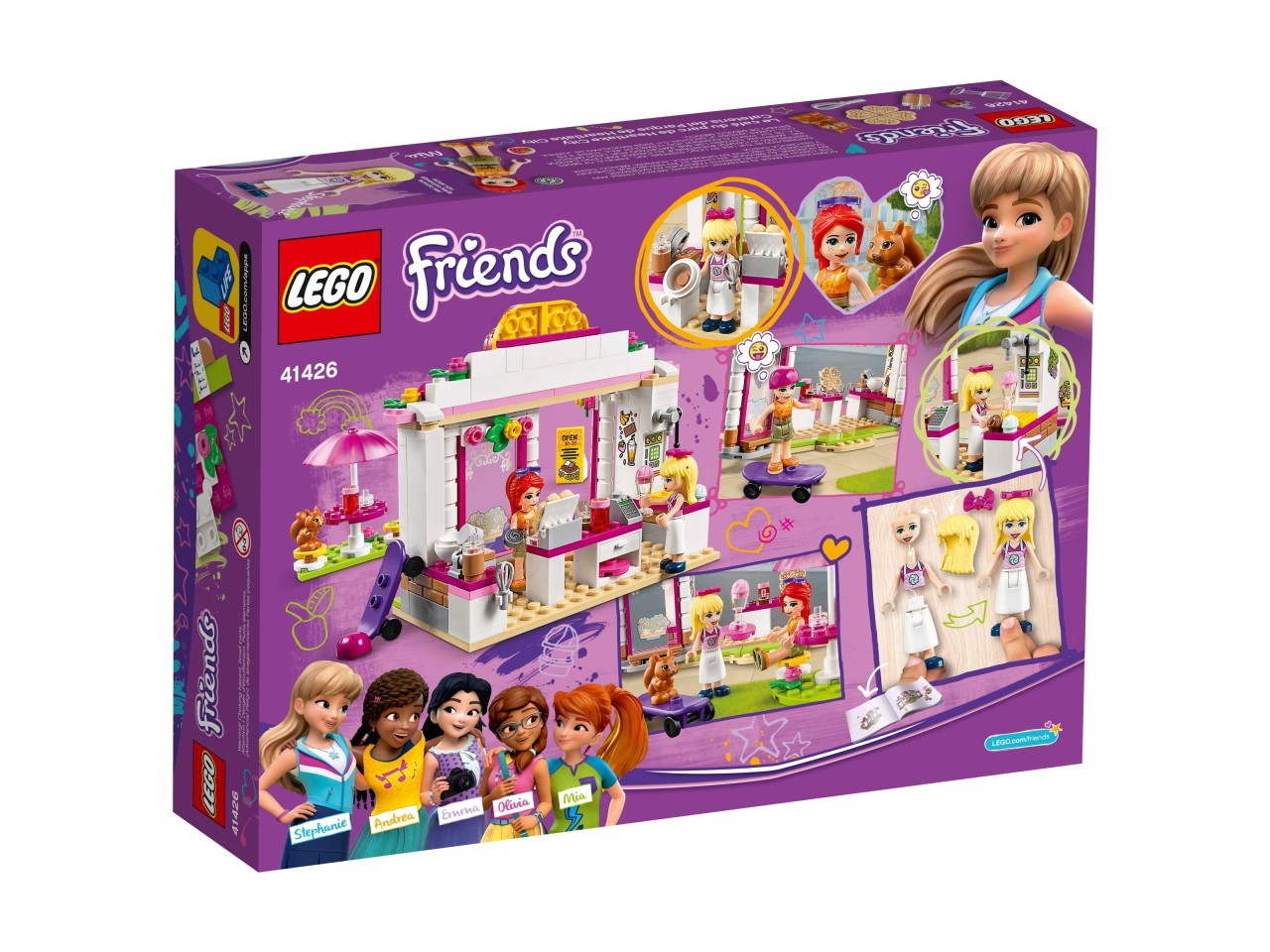 LEGO 41426 Friends Parkowa kawiarnia w Heartlake City