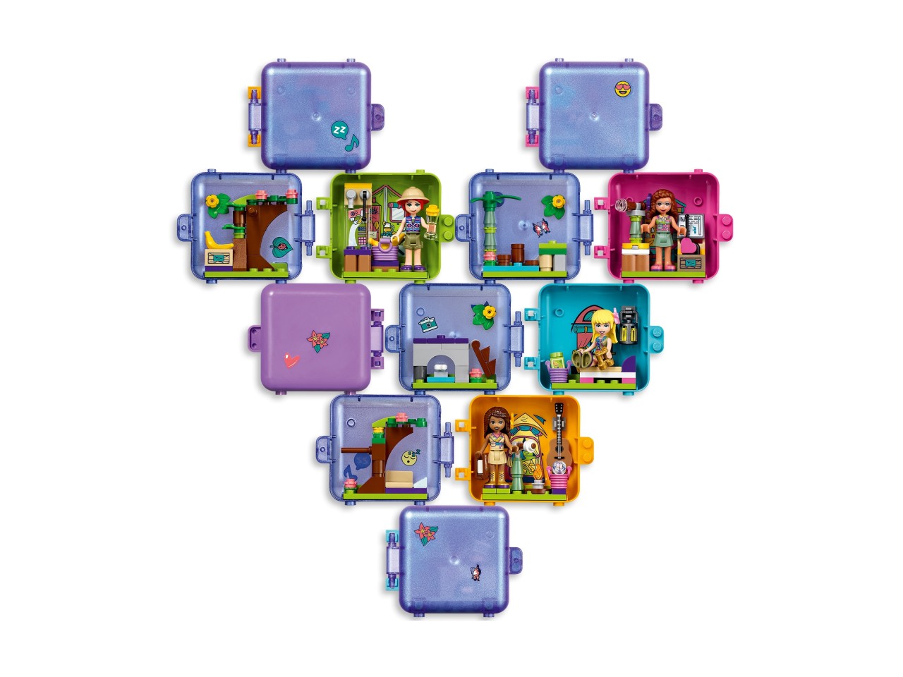 LEGO 41438 Friends Dżunglowa kostka do zabawy Emmy