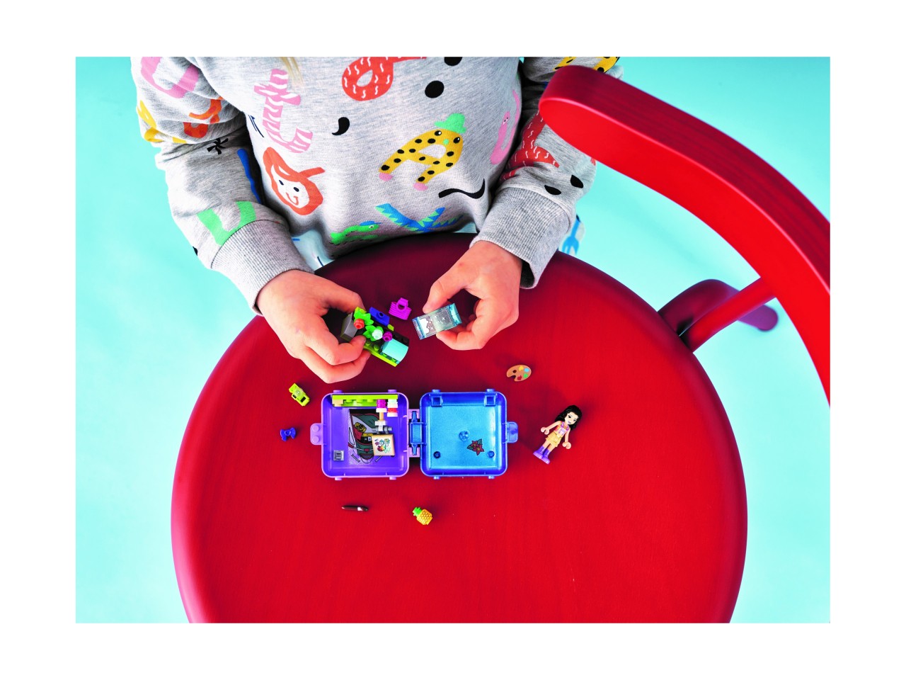 LEGO 41438 Friends Dżunglowa kostka do zabawy Emmy