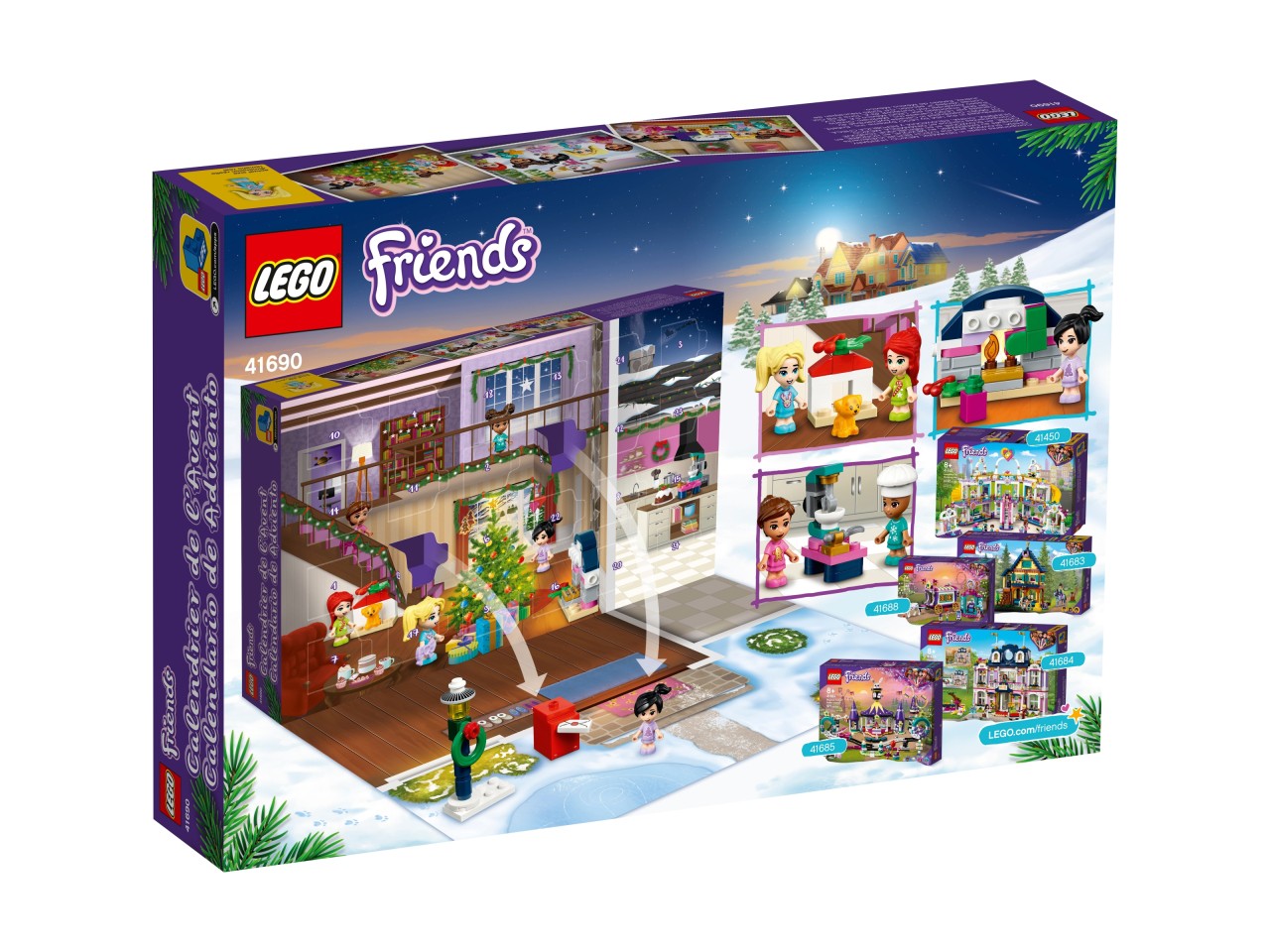 LEGO 41690 Friends Kalendarz adwentowy | zklocków.pl
