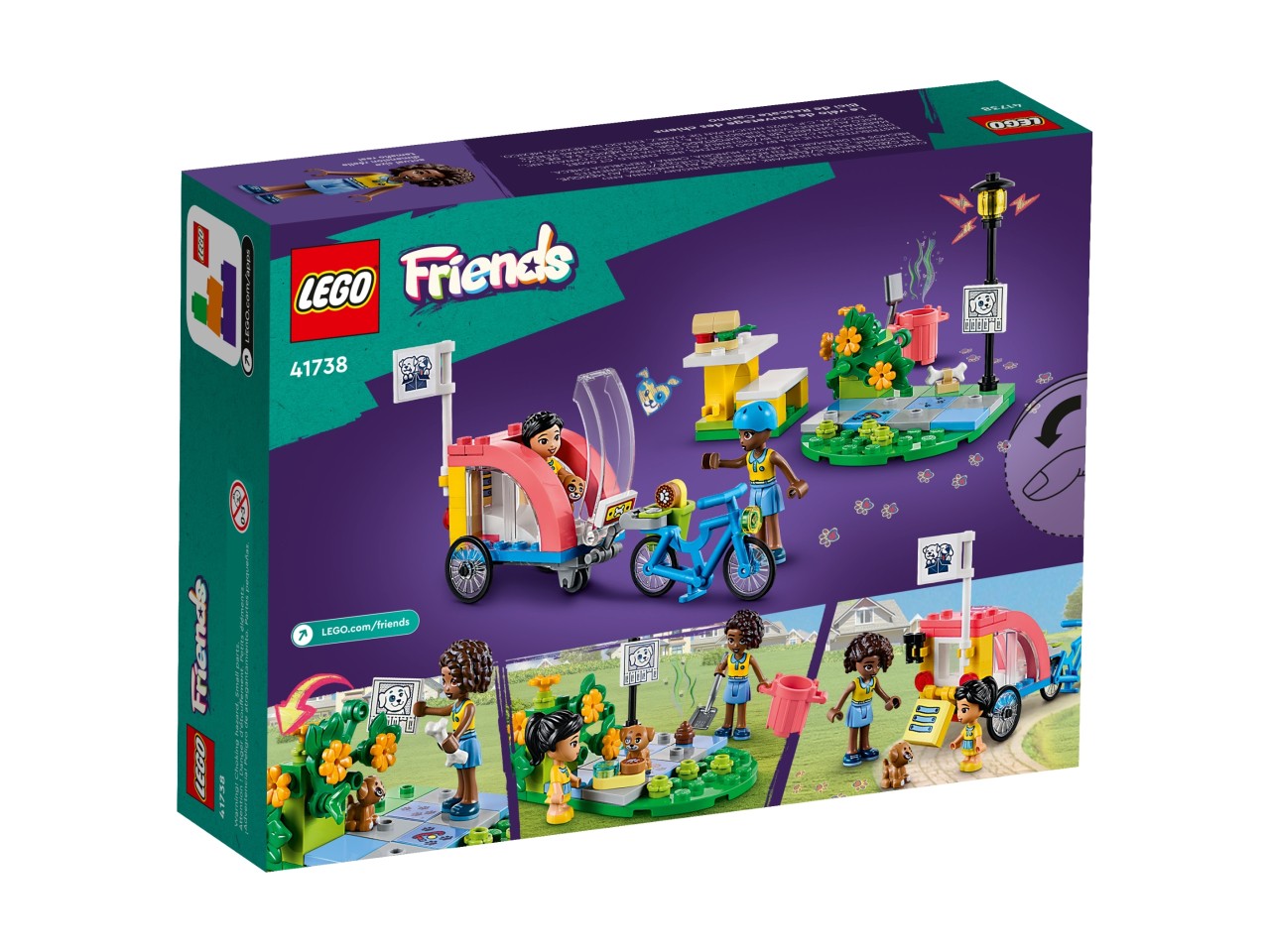 LEGO 41738 Friends Rower do ratowania psów | zklocków.pl