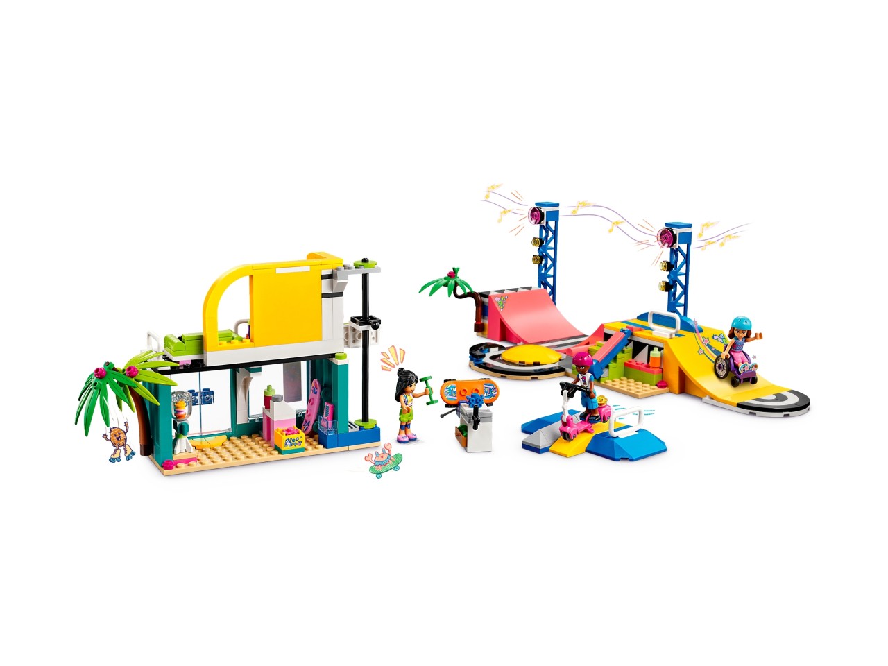 LEGO 41751 Friends Skatepark - porównaj ceny | zklocków.pl