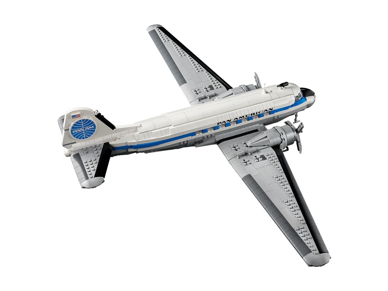 LEGO 11378 Icons Samolot pasażerski Douglas DC-3 PAN AM