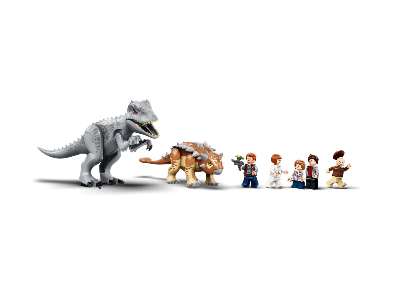 LEGO 75941 Jurassic World Indominus Rex kontra ankylozaur