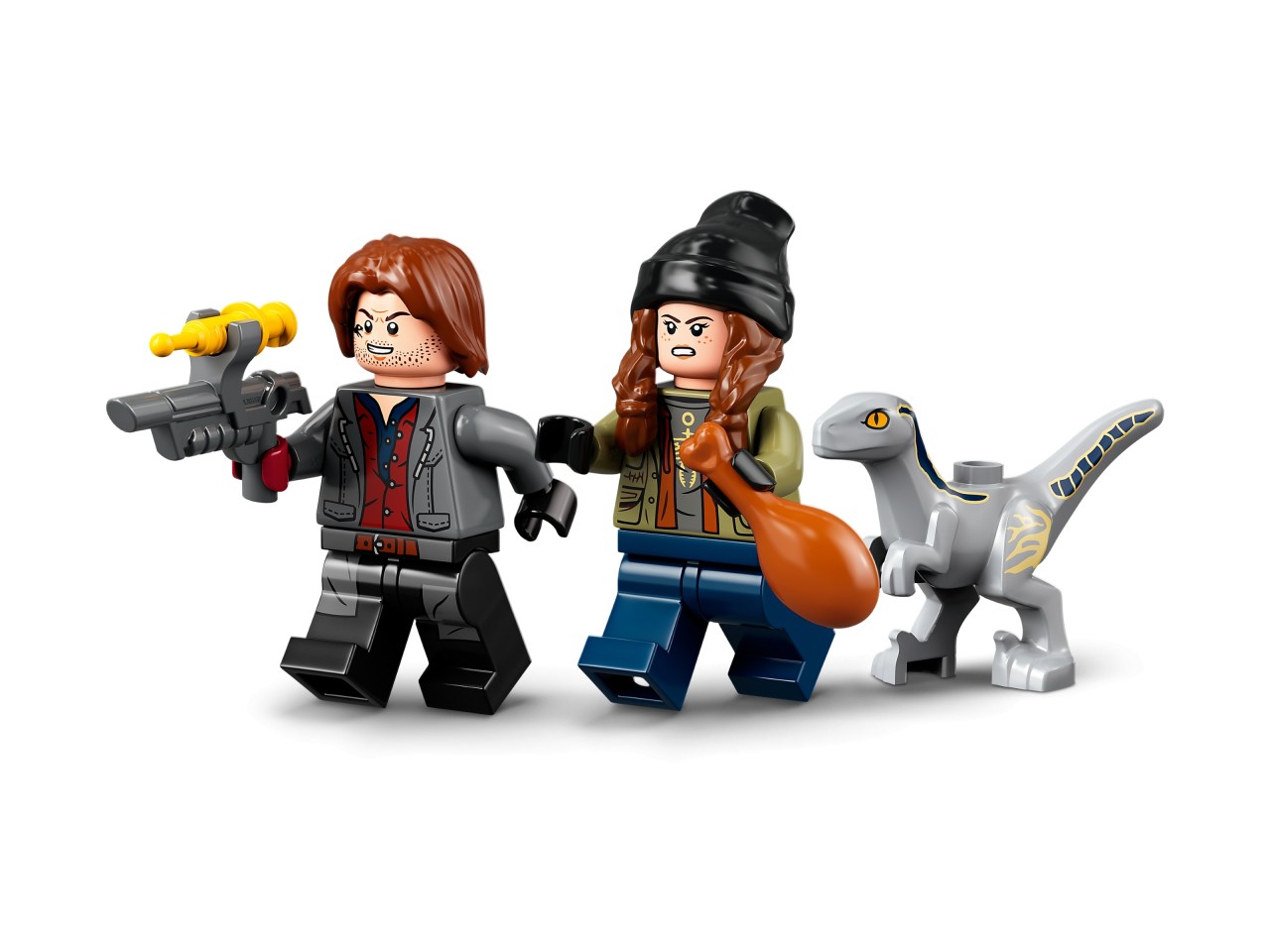 LEGO 76946 Jurassic World Schwytanie welociraptorów Blue i Bety