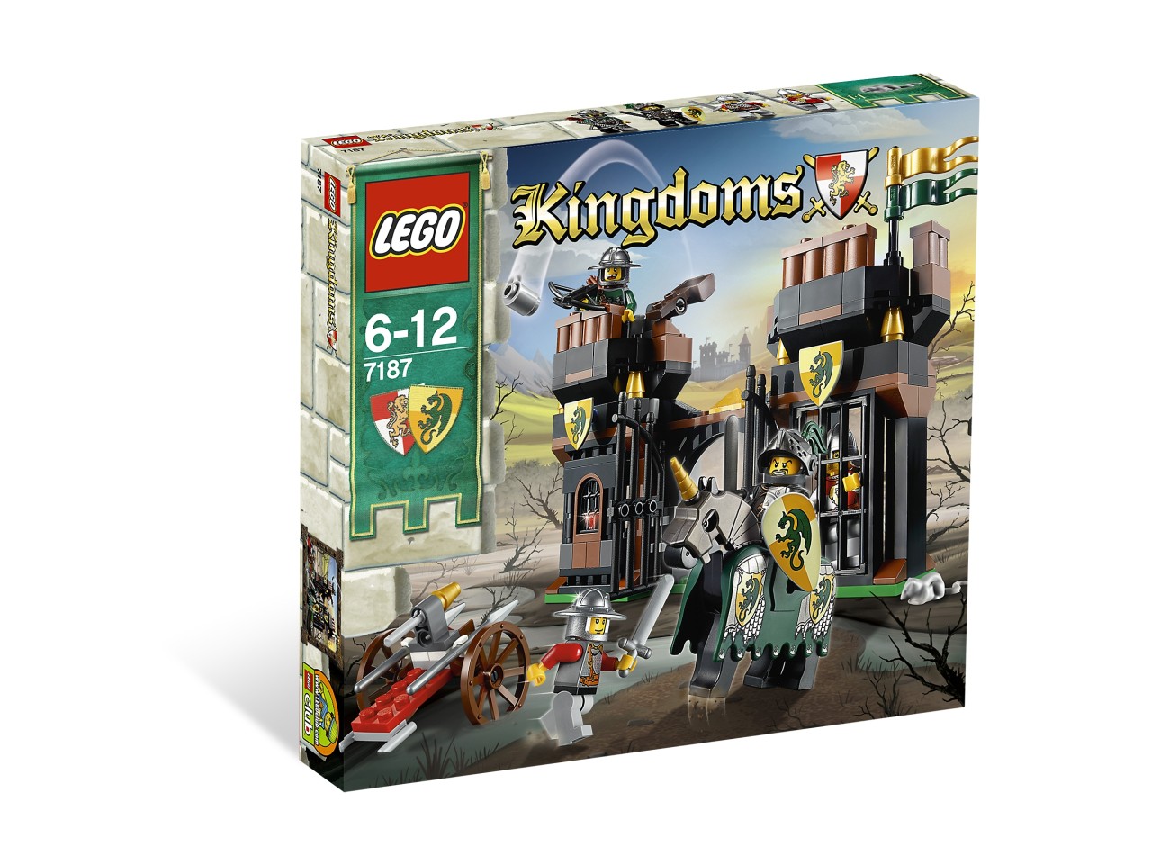 LEGO 7187 Kingdoms Escape from Dragon's Prison | zklocków.pl