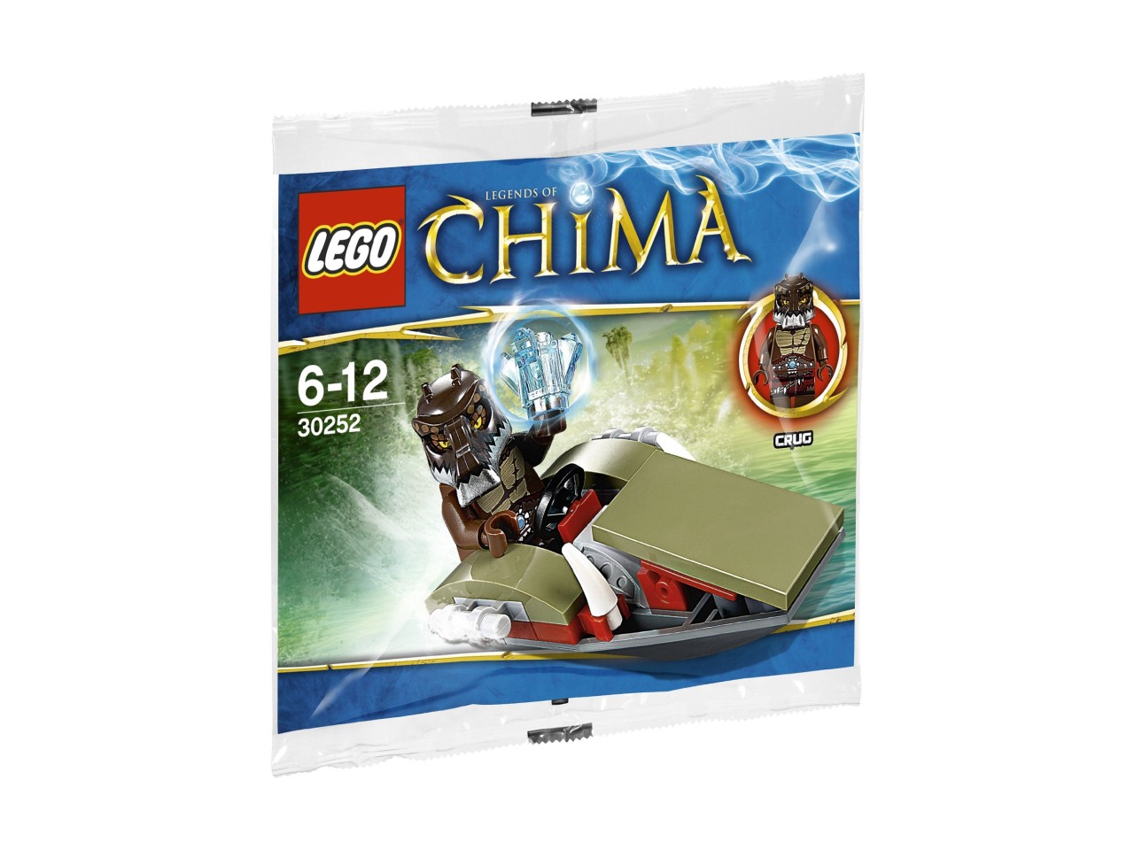 LEGO 30252 Legends of Chima Crug's Swamp Jet | zklocków.pl
