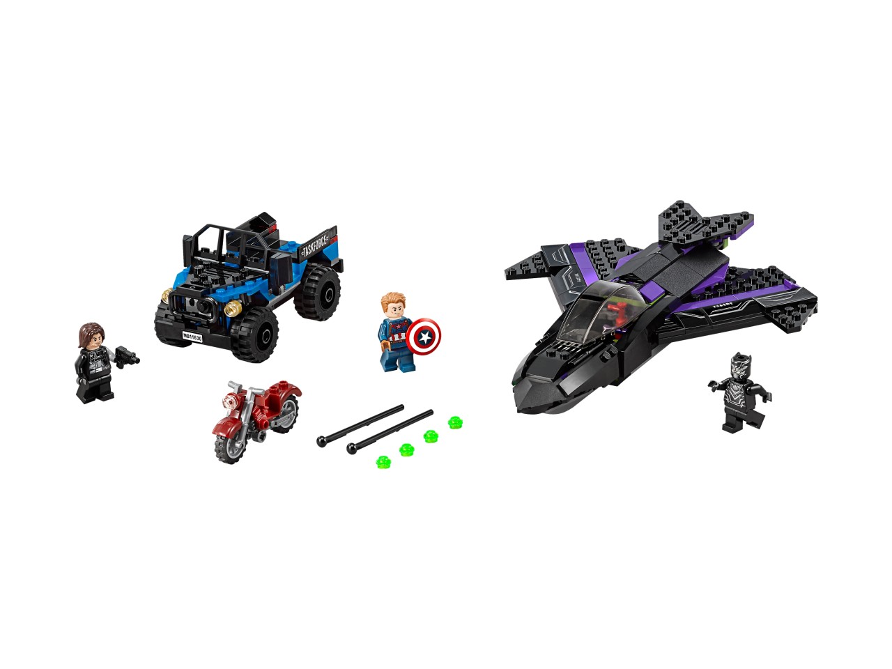 LEGO 76047 Marvel Super Heroes Pościg Czarnej Pantery