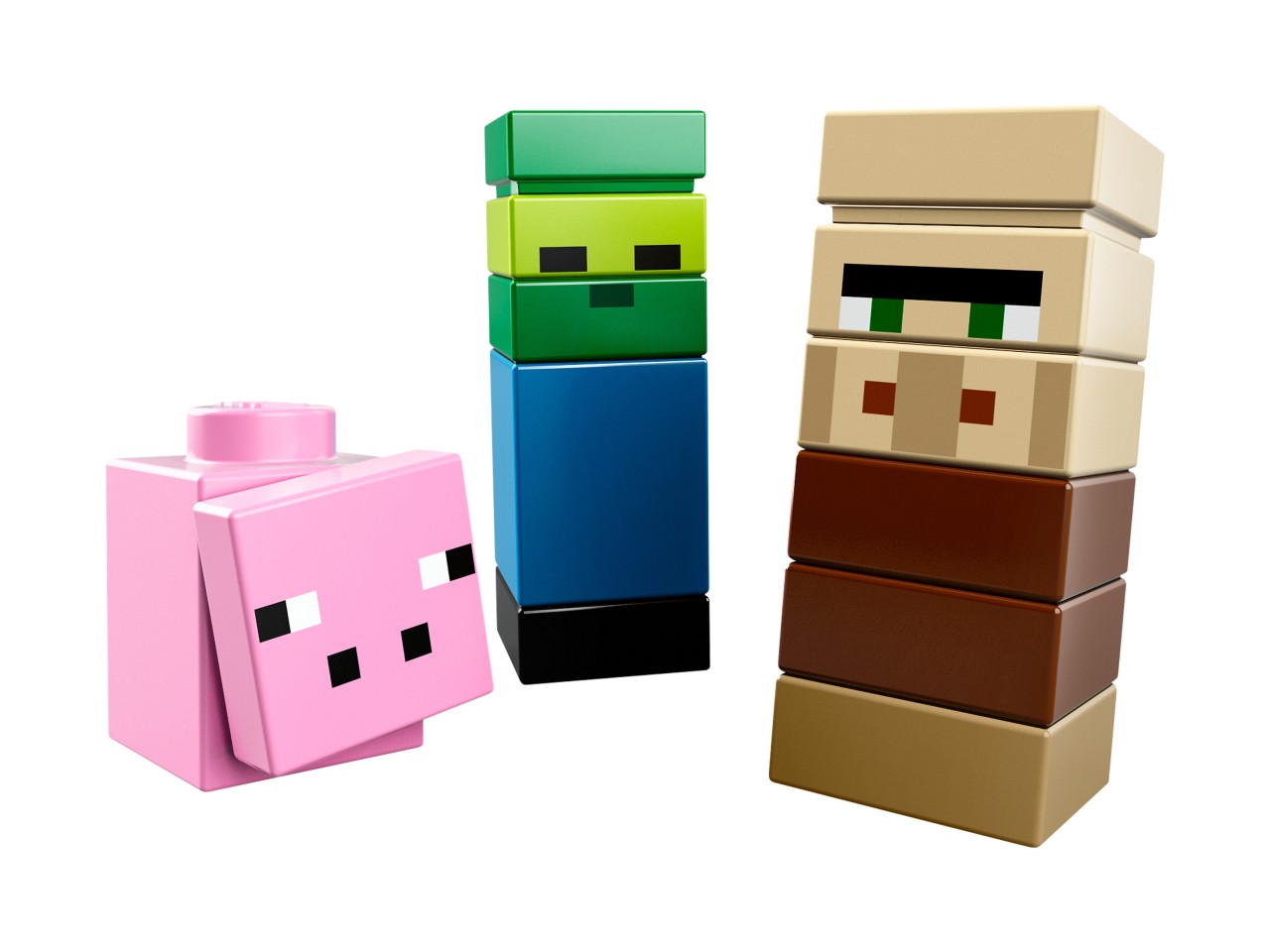 LEGO 21105 Minecraft Mikroświat - Wioska | zklocków.pl