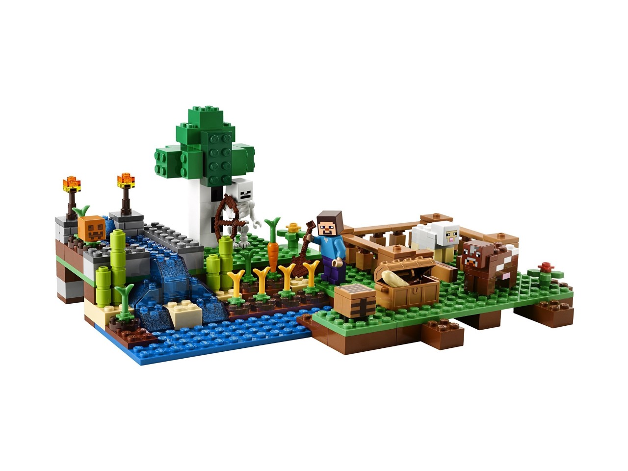 LEGO 21114 Minecraft Farma - porównaj ceny | zklocków.pl