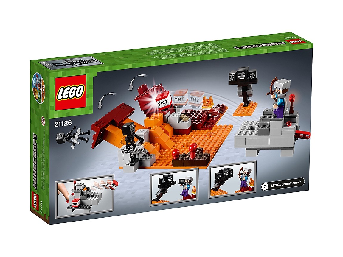 LEGO 21126 Minecraft Wither - porównaj ceny | zklocków.pl