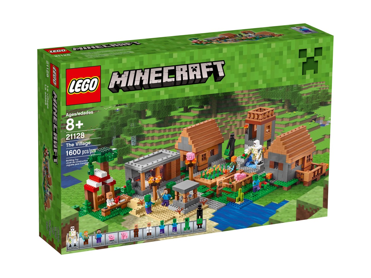 LEGO 21128 Minecraft Wioska - porównaj ceny | zklocków.pl