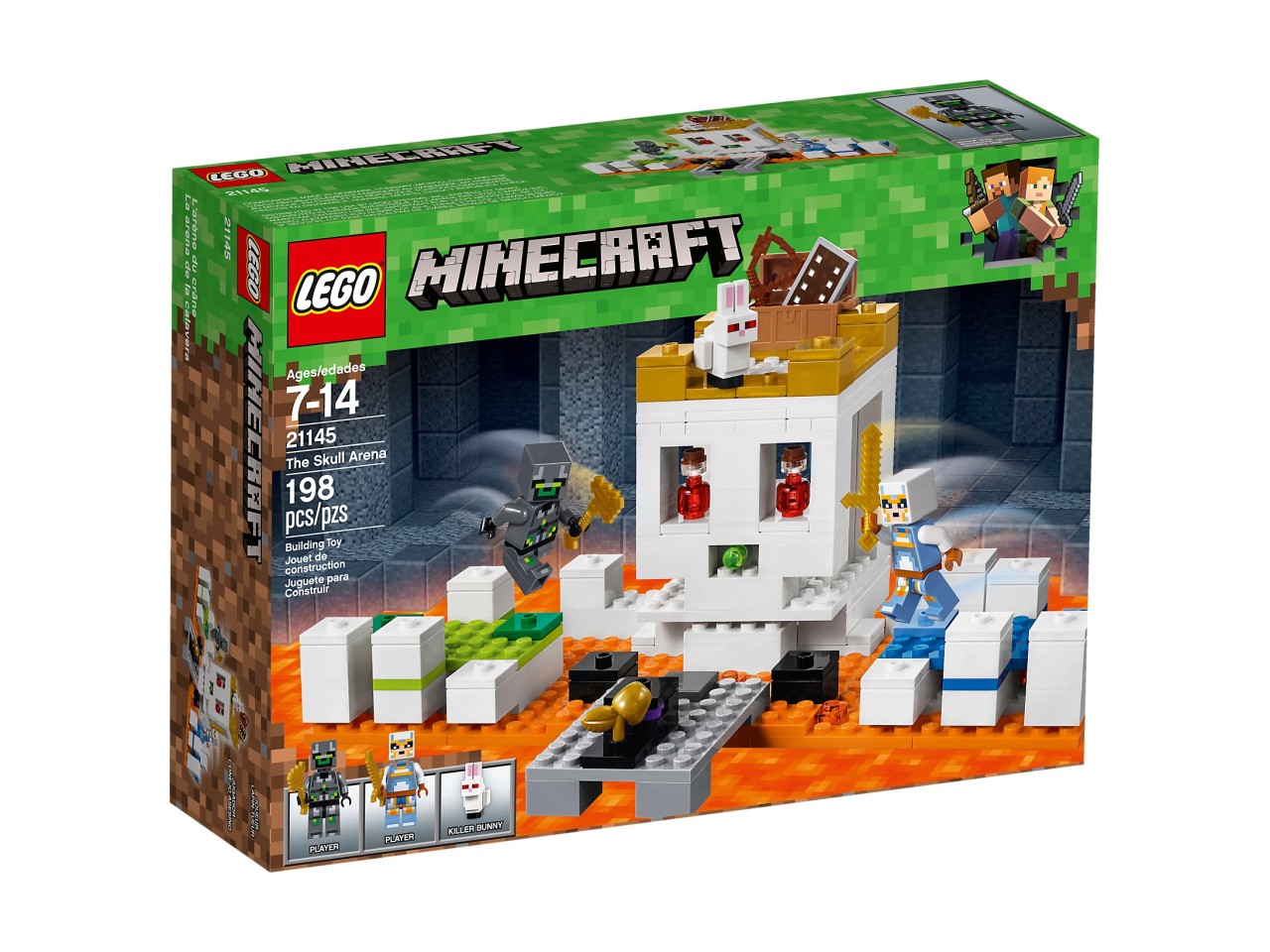 LEGO 21145 Minecraft Czaszkowa arena | zklocków.pl