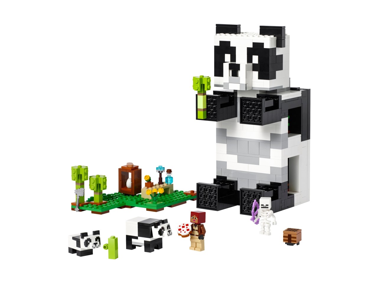 LEGO 21245 Minecraft Rezerwat pandy | zklocków.pl