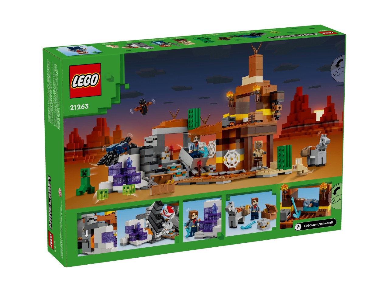 LEGO 21263 Minecraft Kopalnia w Badlandach | zklocków.pl