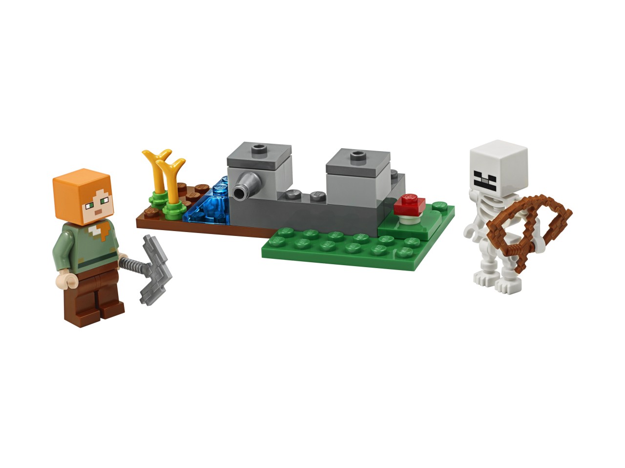 LEGO 30394 Minecraft Obrona przed szkieletami | zklocków.pl