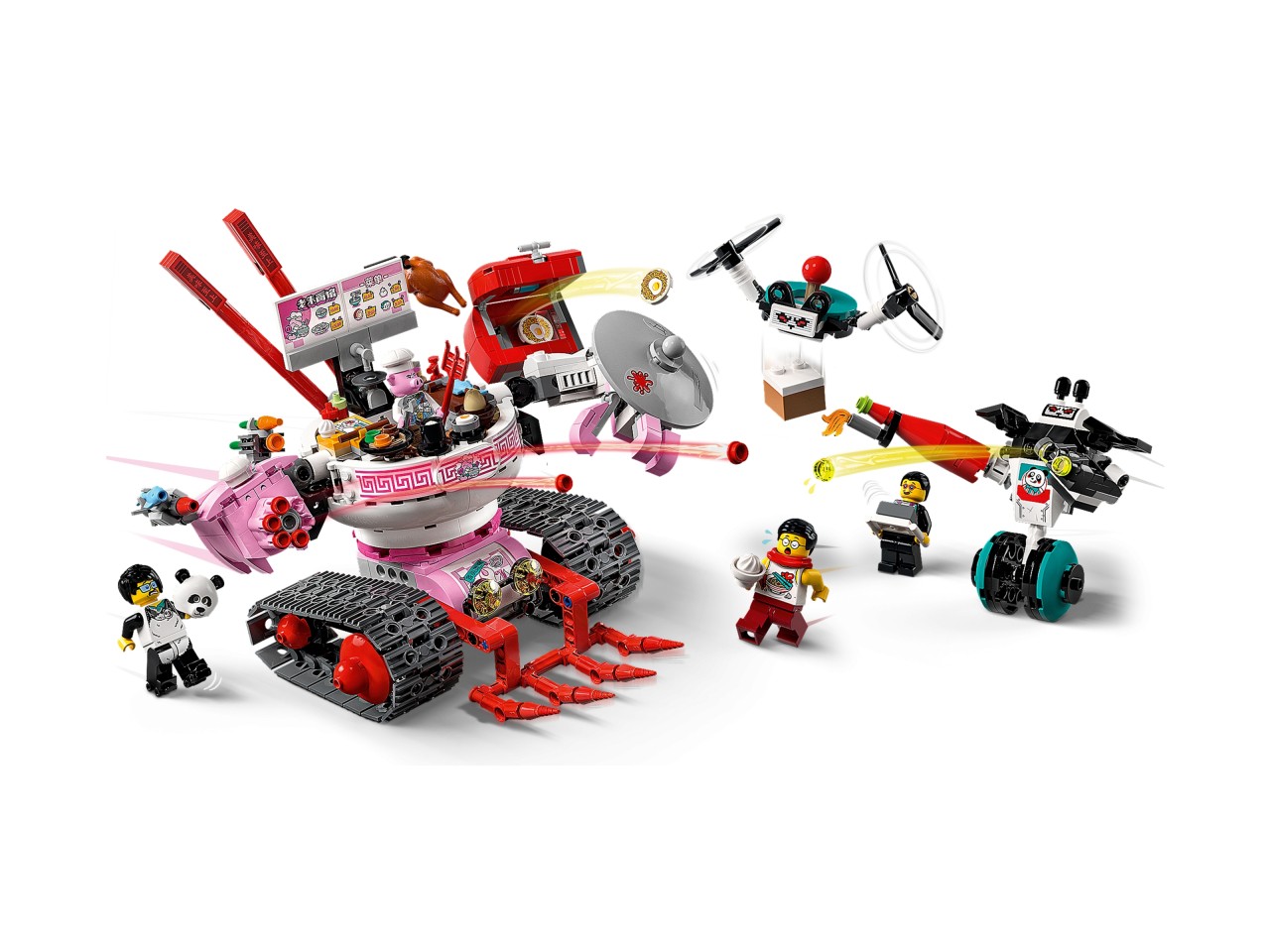 LEGO 80026 Monkie Kid Kluseczkowy czołg Pigsy’ego